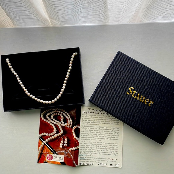 Stauer | Jewelry | Stauer Pearl Necklace | Poshmark